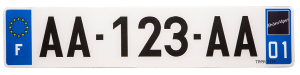 France car plate number: how does the system work, how to get one?