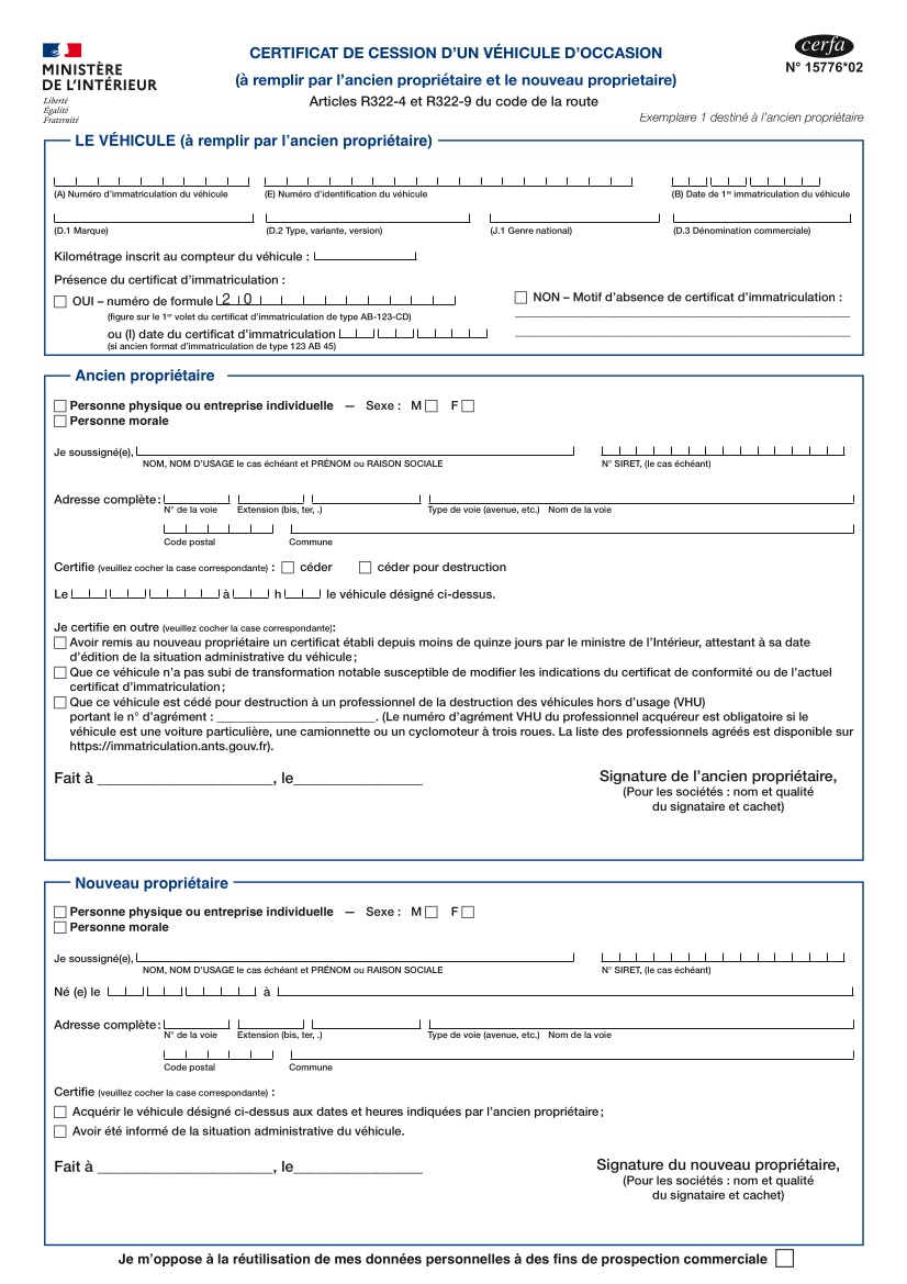 Cerfa 15776 Mode D emploi Complet Et Version PDF Imprimable Cerfa 15776 Mode D emploi Complet Et Version PDF Imprimable