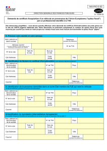 Cerfa 1993 pro et part et formulaire 15291 : demande quitus fiscal