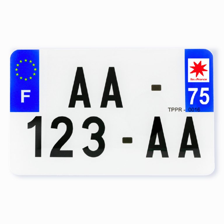 Your guide about French number plates for motorcycles in France