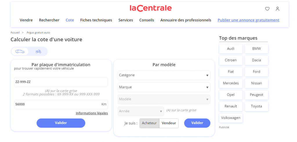 Argus Auto Gratuit La Centrale Argus Auto Gratuit Officiel VQTZLH