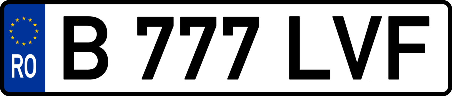 Plaque d'immatriculation Roumanie : comment la décrypter