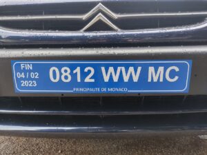 Plaque de Monaco : focus sur les immatriculations de la Principauté