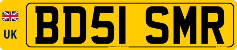 UK license plate: the ultimate guide (private or standard number)