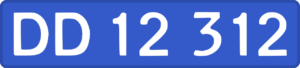 Denmark license plate: look, how to read it, lookup
