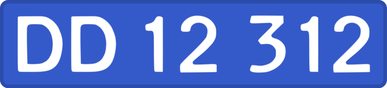 Denmark license plate: look, how to read it, lookup