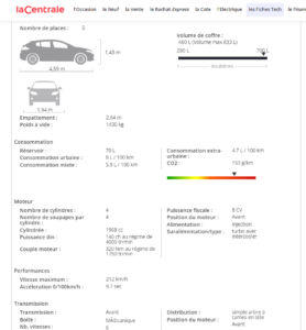Fiche technique immatriculation : recherche par numéro auto moto